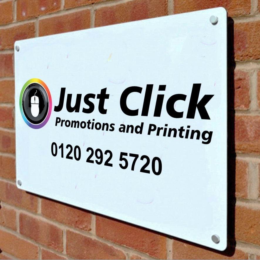 Signs and Displays- Just Click Printing, UK